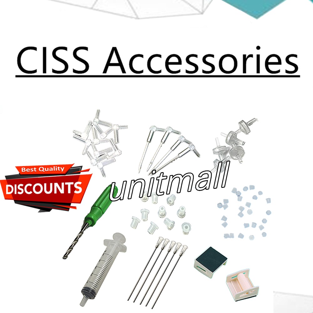 Ink cartridge printer CISS DIY Acessories White Silicon Rubber Plug Hp ...