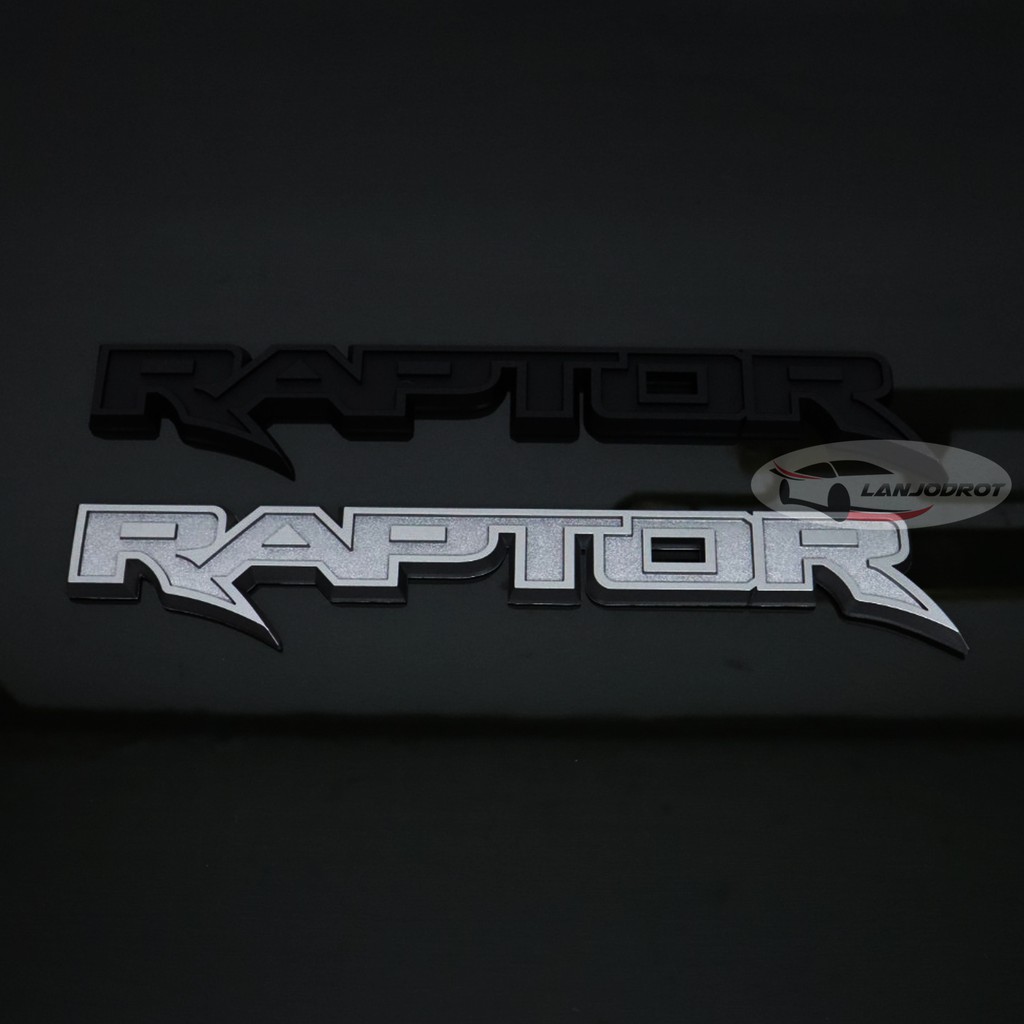RAPTOR Logo Attached To The Tailgate Cover FORD RANGER Size 5.5 x 33 cm ...