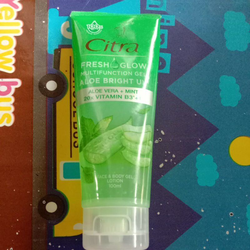 Citra Fresh Glow multifunction gel Aloe 100 ml new packaging | Shopee ...