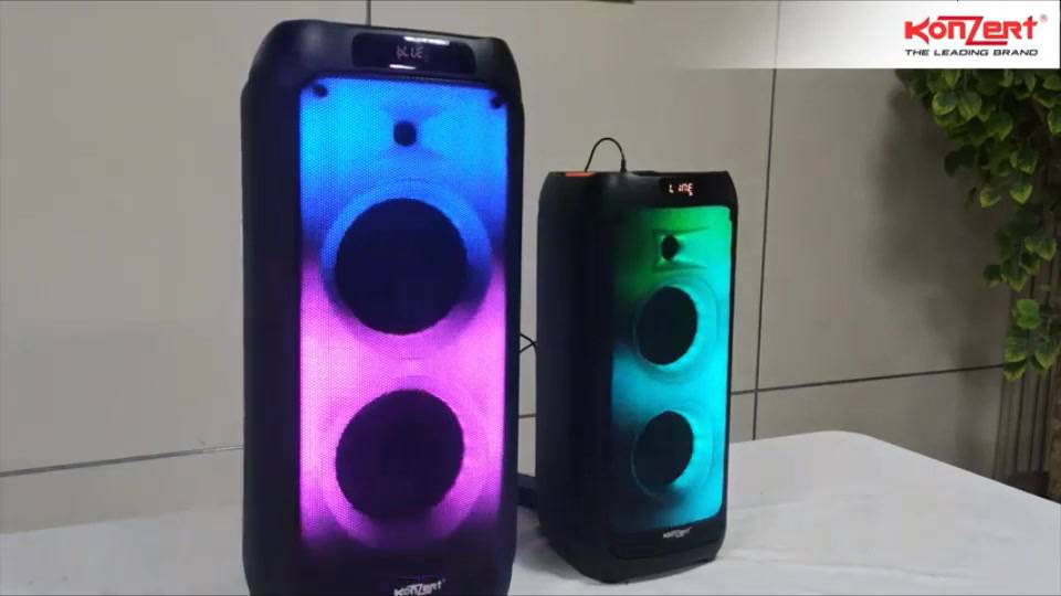 Konzert by Winland Disco Robo 5 / 2 x 5.5 Inch Party Box Portable ...
