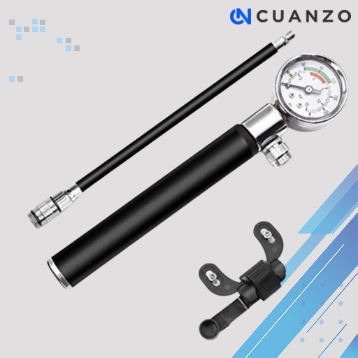 I Mini Bicycle Tire Manual Pump Air Compressor 210 PSI / Bicycle Air ...