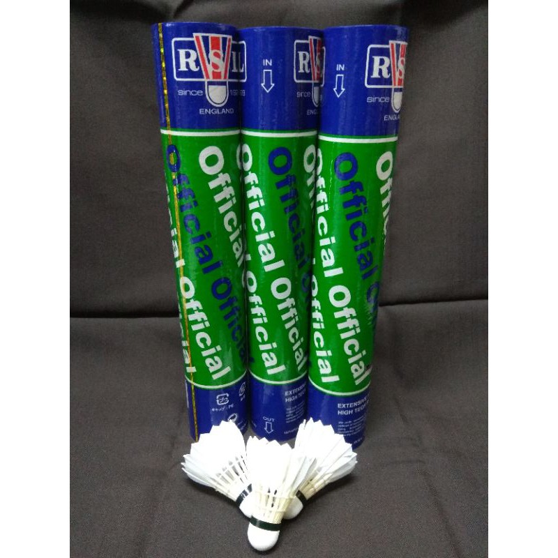 SHUTTLECOCKS RSL OFFICIAL BADMINTON (1 TUBE) | Shopee Philippines