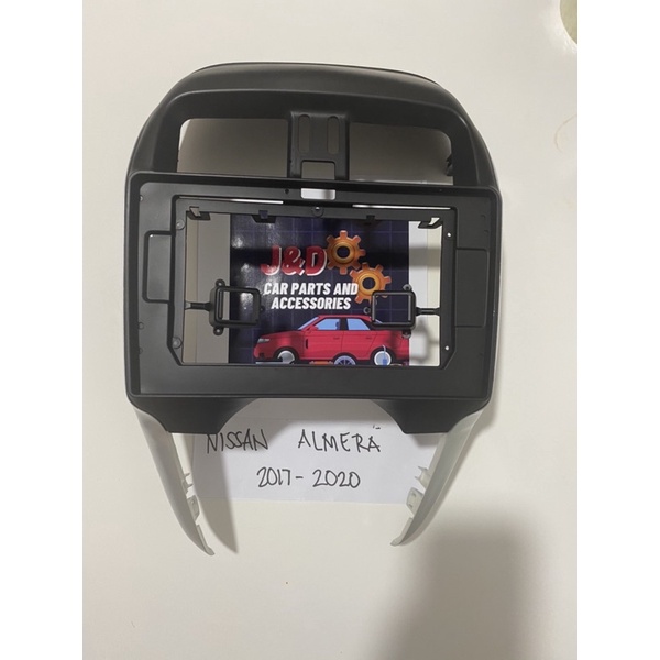 NISSAN ALMERA 2017 2018 2019 2020 HEAD UNIT/ STEREO Frame PANEL 10.1 ...