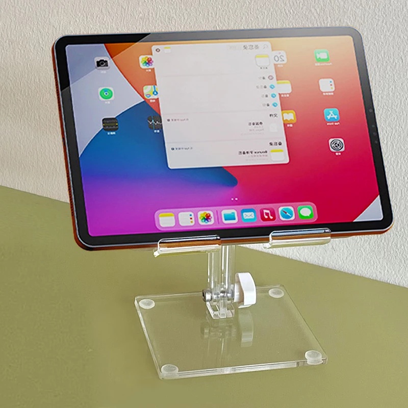 Acrylic Tablet Stand Desktop Adjustable Folding Holder for Mi Pad 4 ...