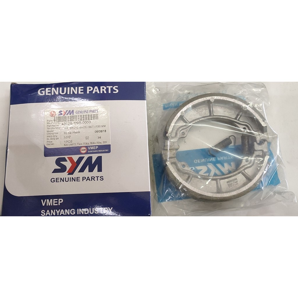 BRAKE PAD / BRAKE SHOE SET-SYM SCOOTER JET-POWER/125-ORI SYM | Shopee ...