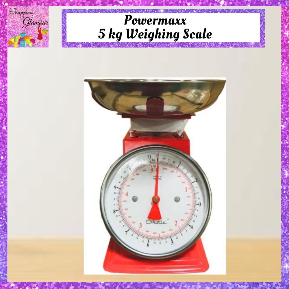 HEAVY DUTY 5KG POWERMAXX WEIGHING SCALE/ POWERMAXX 5KGS SCALE | Shopee ...
