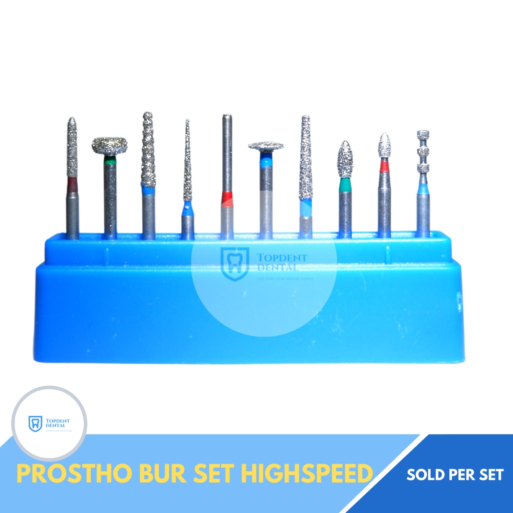 Prostho Bur Set Highspeed (SOLD PER SET) | Shopee Philippines