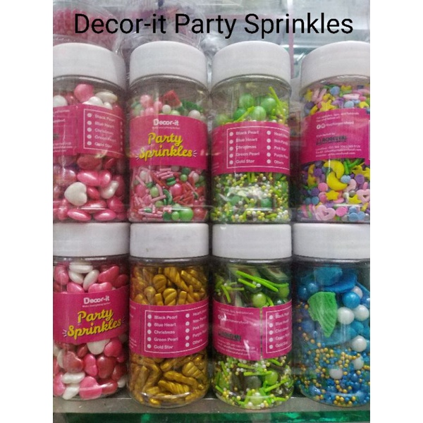 Decor-it Party Sprinkles ( Approx 80g ) | Shopee Philippines