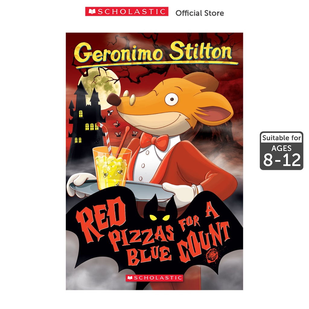 Scholastic : Geronimo Stilton #7: Red Pizzas for a Blue Count (ISBN ...