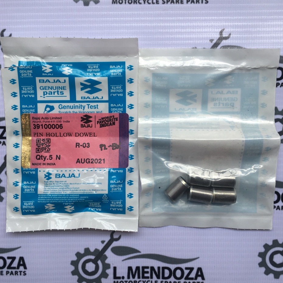 CT 100 Boxer CT 150 Pin Hollow Dowel (1 piece) Genuine 39100006 ...