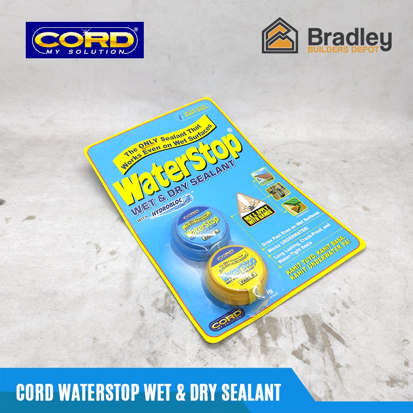 Cord Waterstop Wet and Dry Sealant Instant Repair | Shopee Philippines