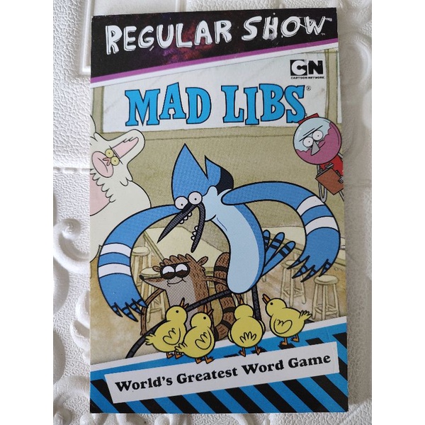 Kalibruhan: MAD LIBS : Cartoon Network: Regular Show (World's Greatest ...