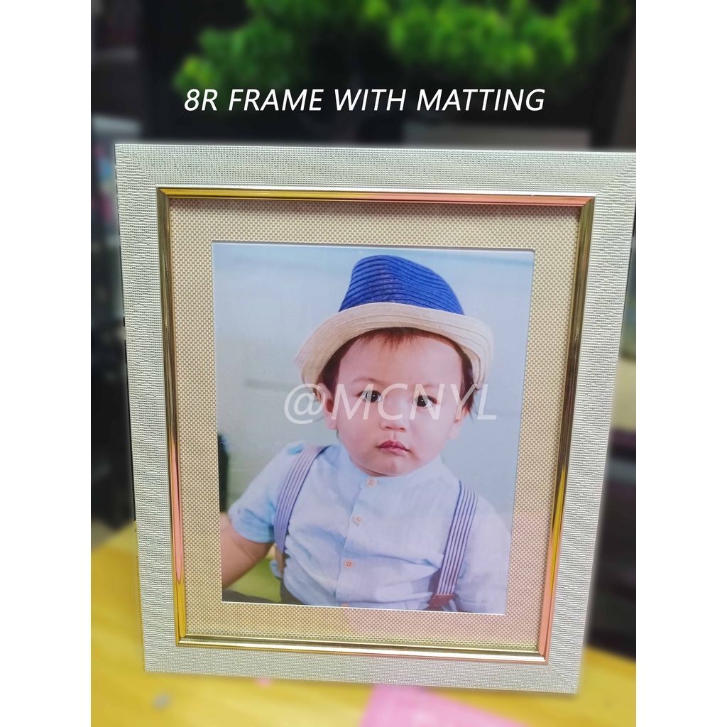 8R PHOTO FRAME WITH MATTING | Shopee Philippines