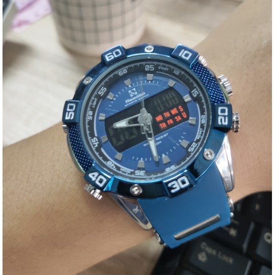 Watch For Men Readeel 6001 Men's Watch With LED Light Calendar Time ...