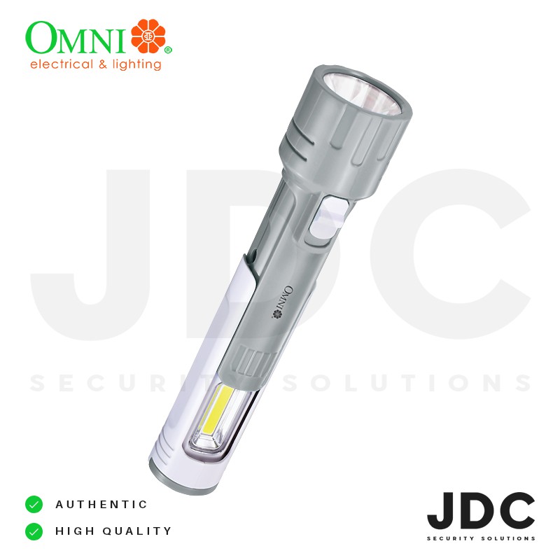 Omni RFL-9128 Led Rechargeable Torchlight 1W and 2W SMD | Shopee Philippines