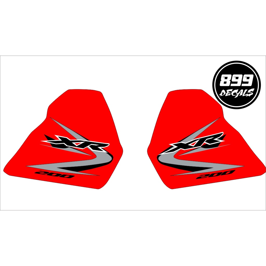 HONDA XR200 TANK DECALS | Shopee Philippines
