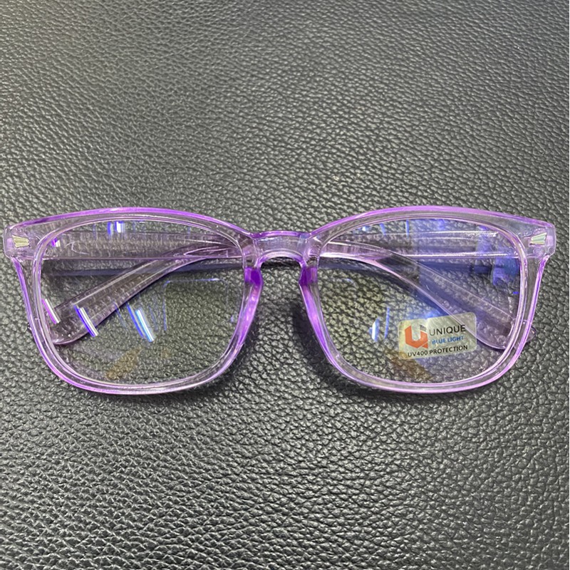 Unisex Square Anti Radiation Eyeglasses Computer Glasses Replaceable ...