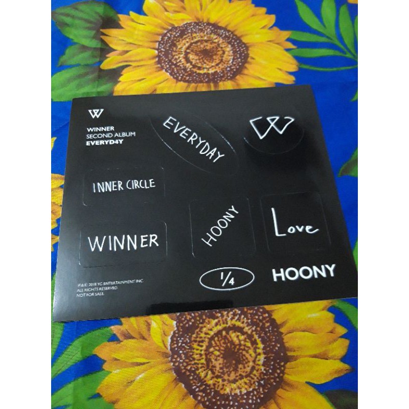 Sticker winner everyday album | Shopee Philippines
