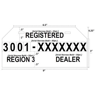 Shop number plate sticker for Sale on Shopee Philippines