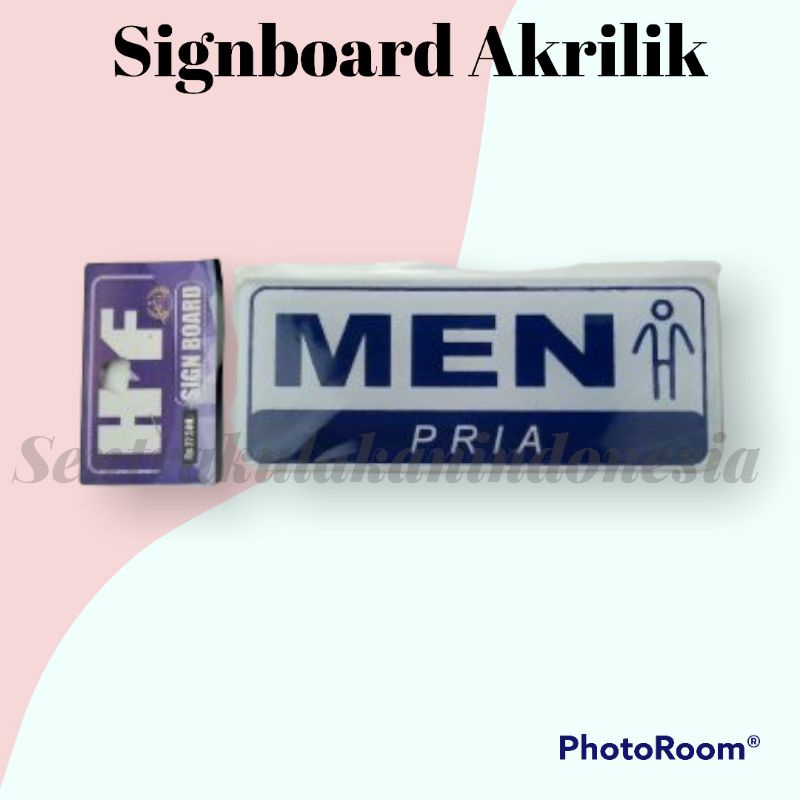 Acrylic Sign Board | Men / MEN | Shopee Philippines