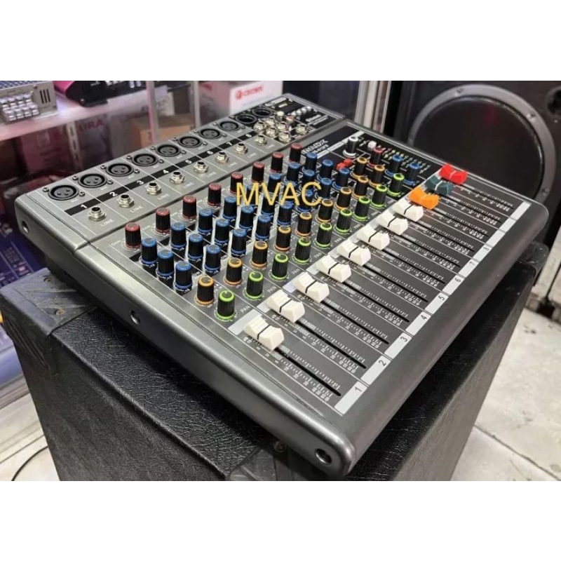 IMIX By Trident MS-812FX 8 Channels Ultra Slim Mixer | Shopee Philippines