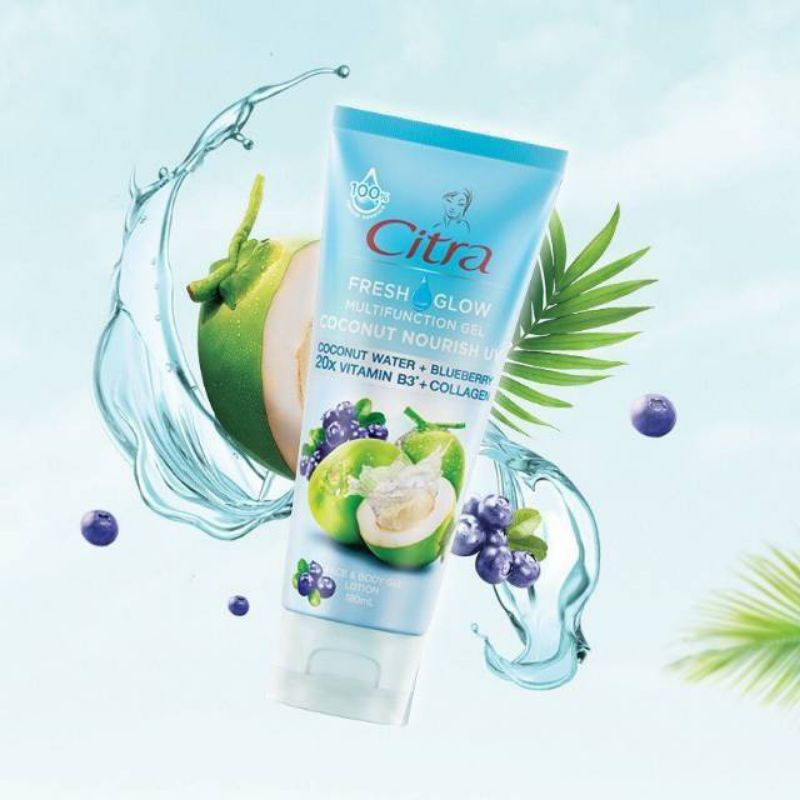 Citra fres glow coconut nurish gel multifunctional gel | Shopee Philippines