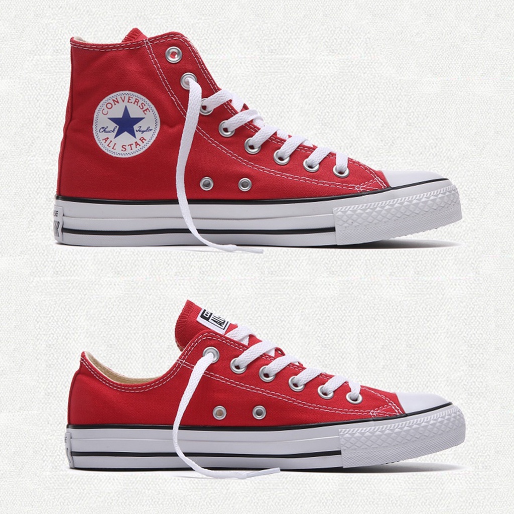 CONVERSE 1970s Red Evergreen Classics Original Authentic Canvas Shoes ...