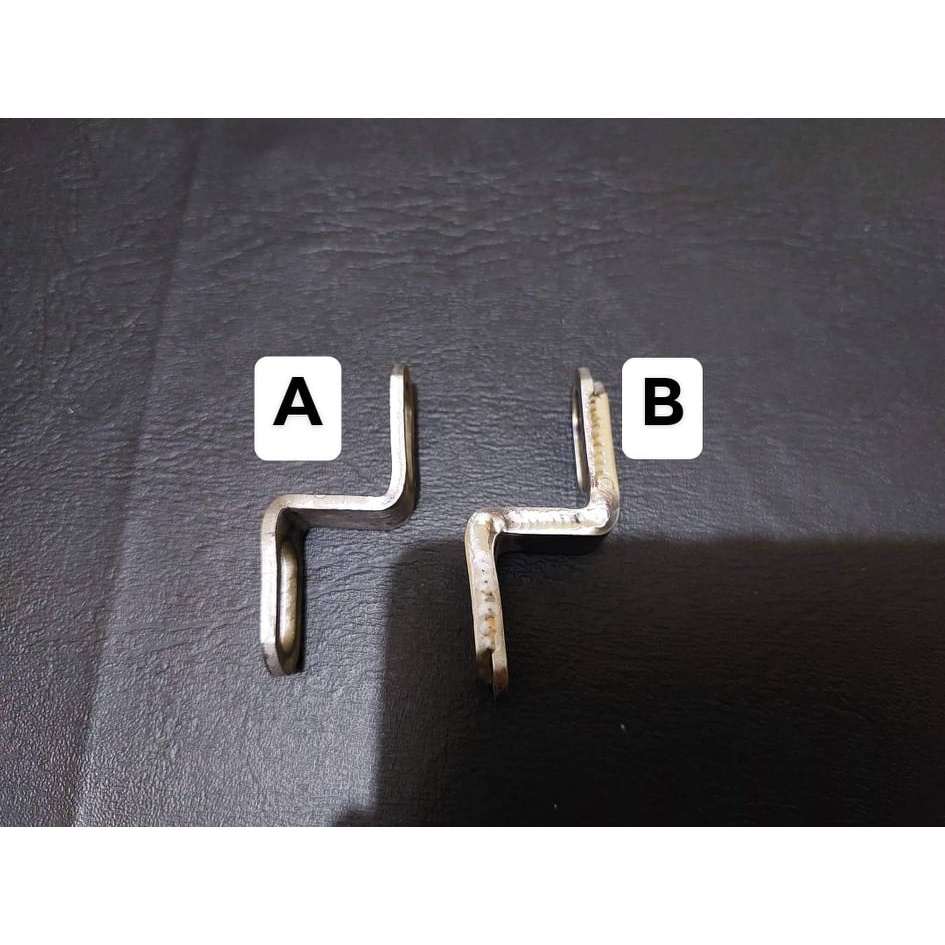 Z Mounting Bracket Stainless 304 for Motorcycle Exhaust ETC. | Shopee ...