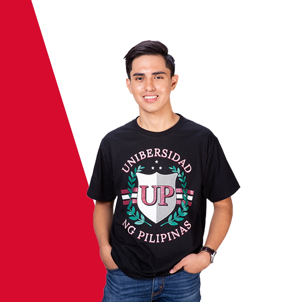 UPBEAT-University of the Philippines-Unibersidad Black shirt | Shopee ...