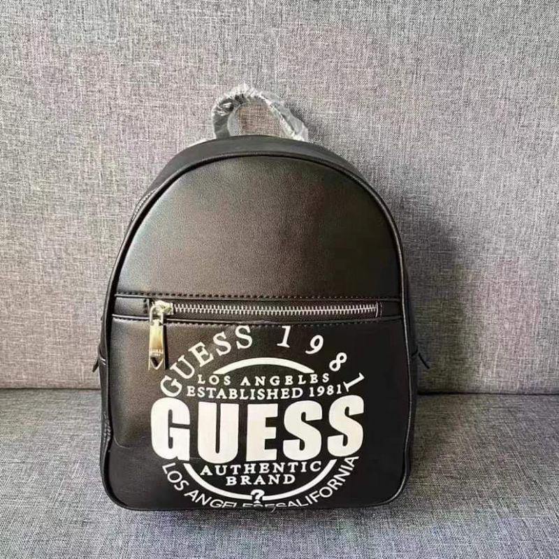 G UESS BACKPACK (MALL QUALITY) | Shopee Philippines