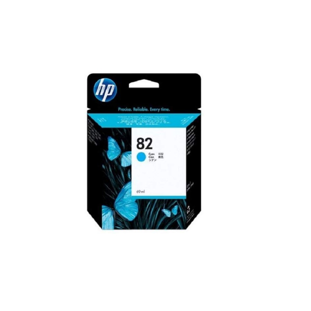 HP 82 Cyan 69ml Original Ink Cartridge (CH566A) | Shopee Philippines