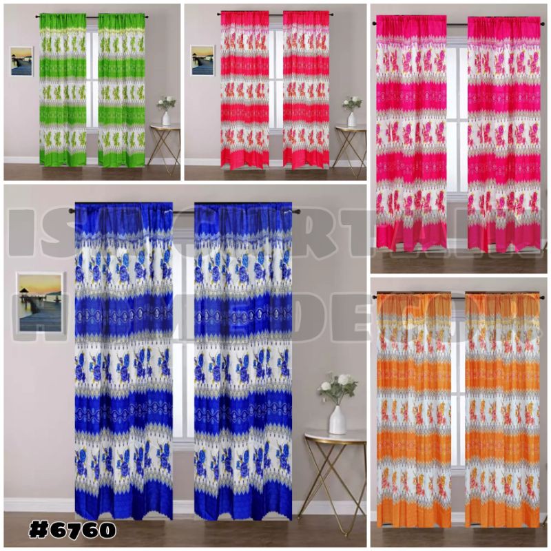 Sheering Curtain Good Quality Simple Curtain Without Ring Kurtina ...