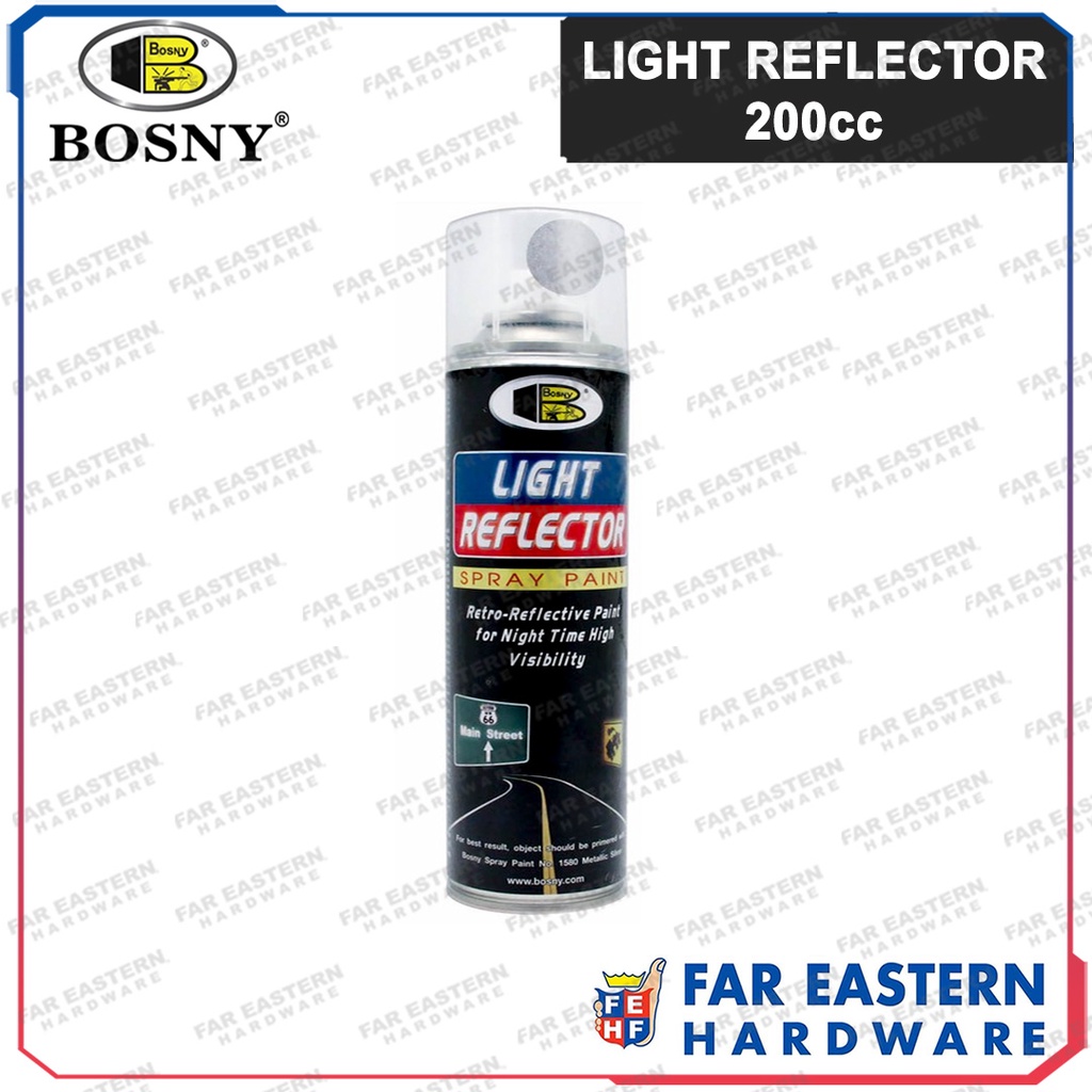 BOSNY Light Reflector Spray Paint 200cc | Shopee Philippines