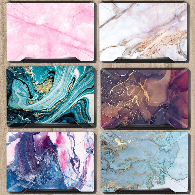 Custom DIY Design Marble Laptop Sticker Cover Skin Art Decal 13.3" 14 ...