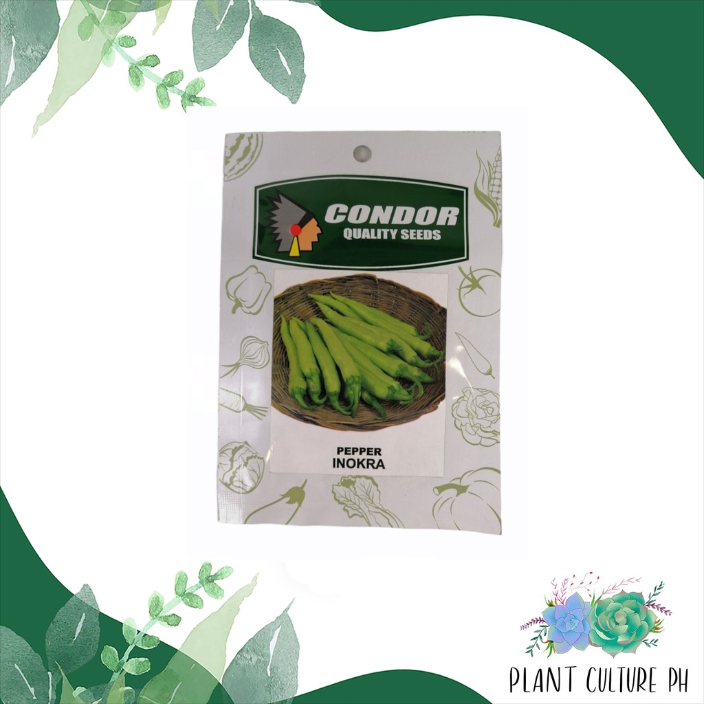 Condor Quality Seeds Pepper Inokra 1.5G | Shopee Philippines