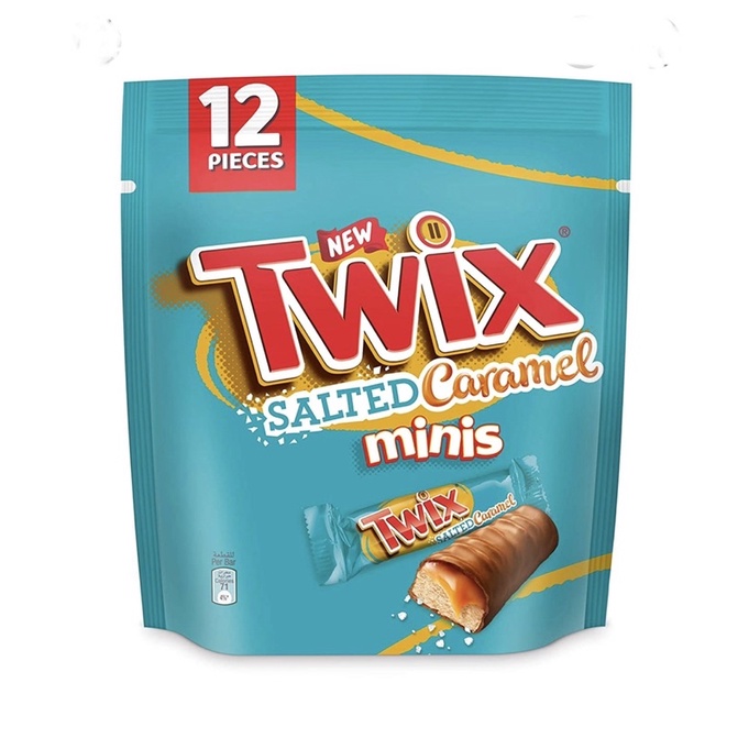 TWIX SALTED CARAMEL MINIS 12 bars (174g) | Shopee Philippines