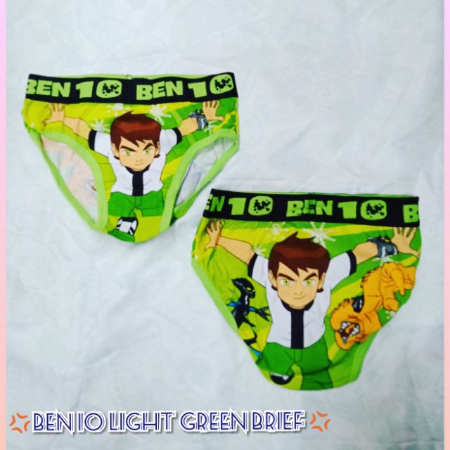 Character Printed Ben-10 Brief For Kids underwear for boy Kids Briefs ...