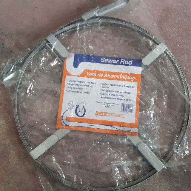 Sewer Rod Flat Bar 1/2x25 feet (Panundot Plehe) Authentic Original ...