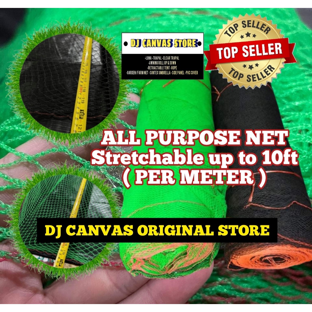 10ft x 1meter (per meter) DOUBLE Garden Net /Green house/All Purpose ...