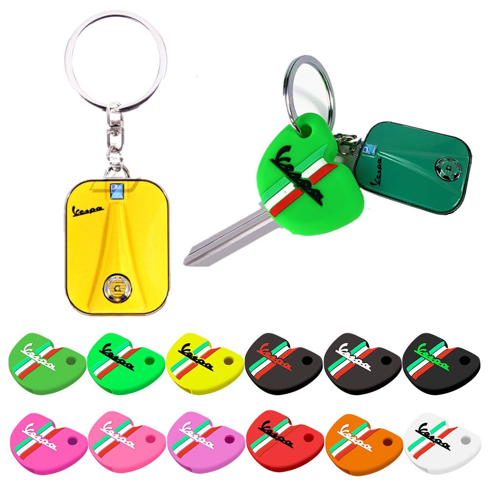 Vespa Key Cover Silicone Rubber Case for Vespa Piaggio GTS300 LX150 125 ...