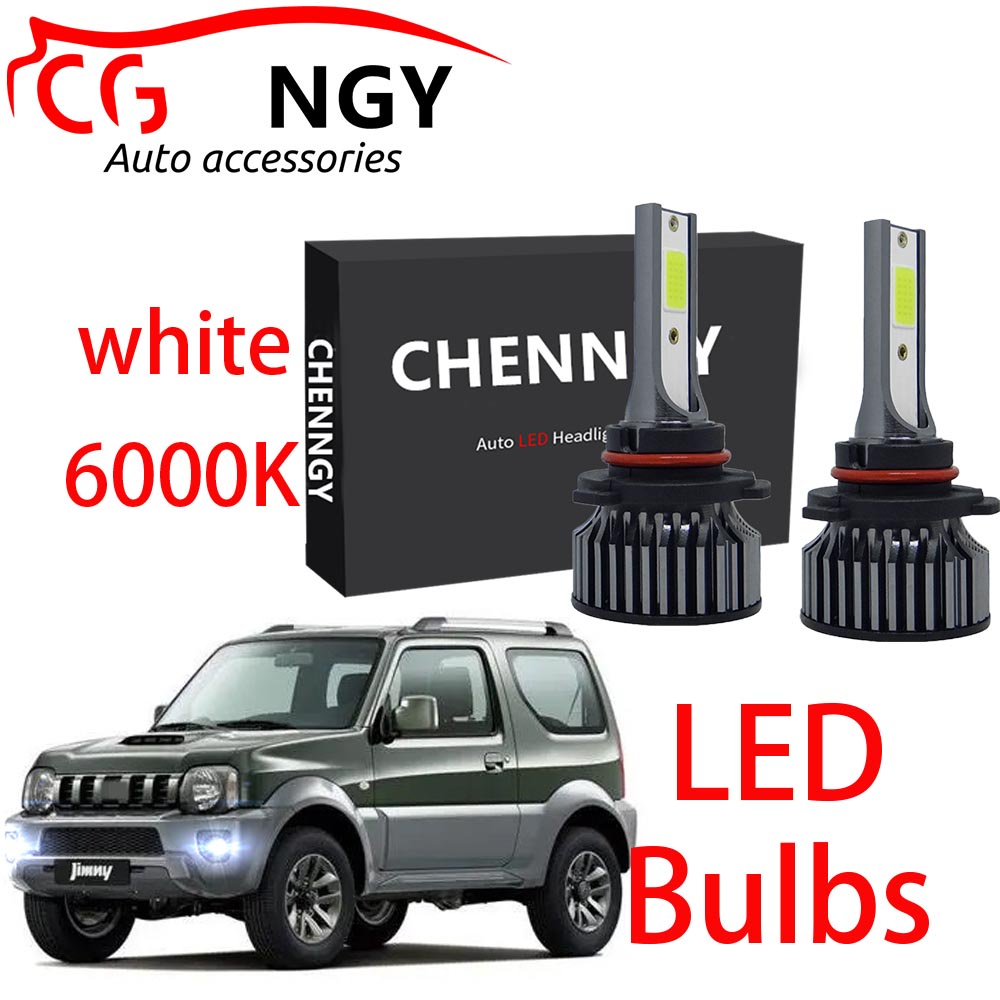 For Suzuki JIMNY 1998-2019 - 6000K Combo LED Fog Lamp Light Kit Fog ...