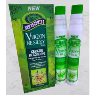 Verdon ne silky keratin hair rebonding cream ginger set 800ml*2 ...
