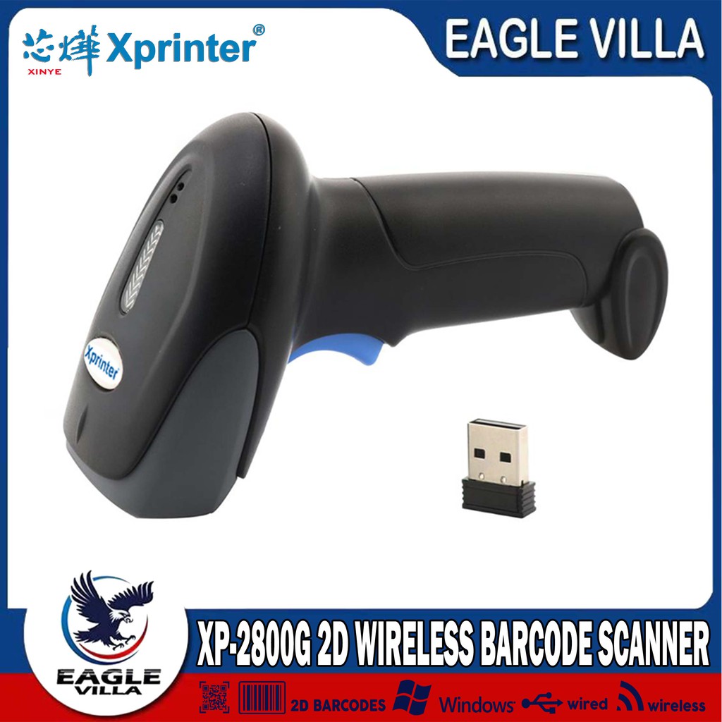 XPrinter XP-9701G Handheld 2.4G Wireless 1D/2D/QR Barcode Scanner Bar ... XPrinter XP-9701G Handheld 2.4G Wireless 1D/2D/QR Barcode Scanner Bar ...
