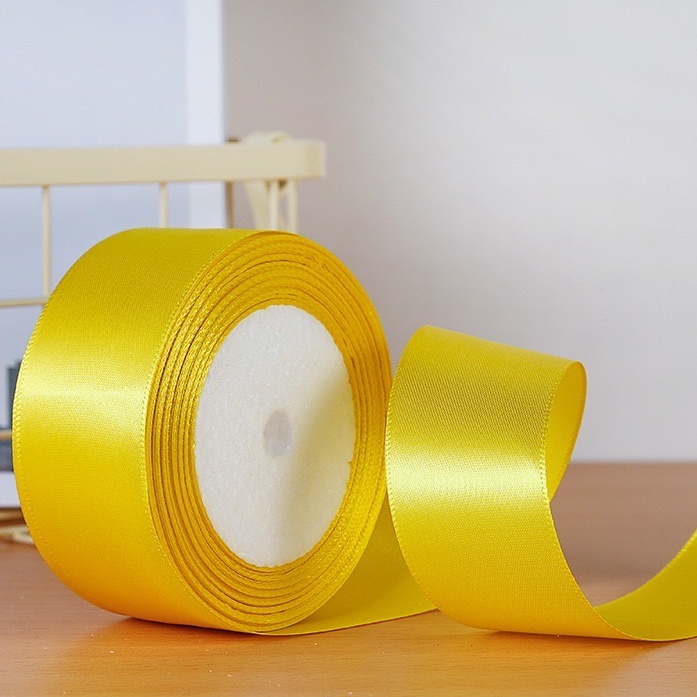4cm Satin Ribbon Roll Gift Packaging DIY Holiday Birthday Regalo (25 ...