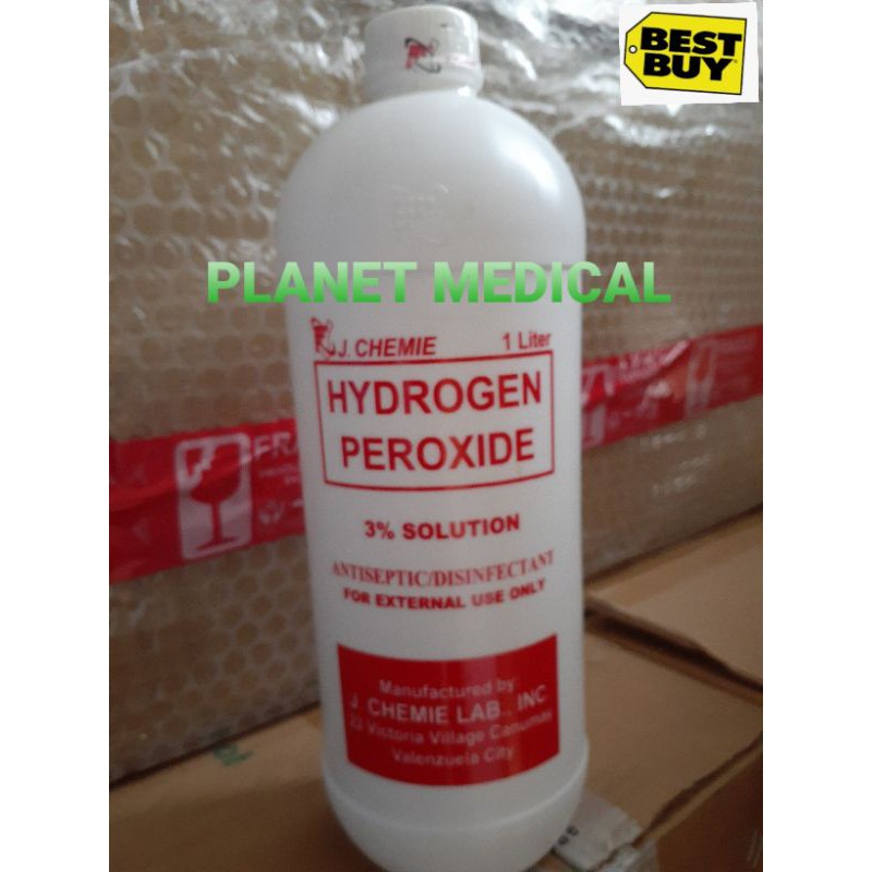 Hydrogen Peroxide 1000ml 3% | Shopee Philippines