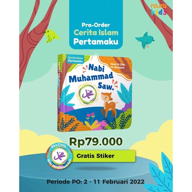 NABI My First Islamic Story of the Prophet Muhammad SAW Children's Book ...
