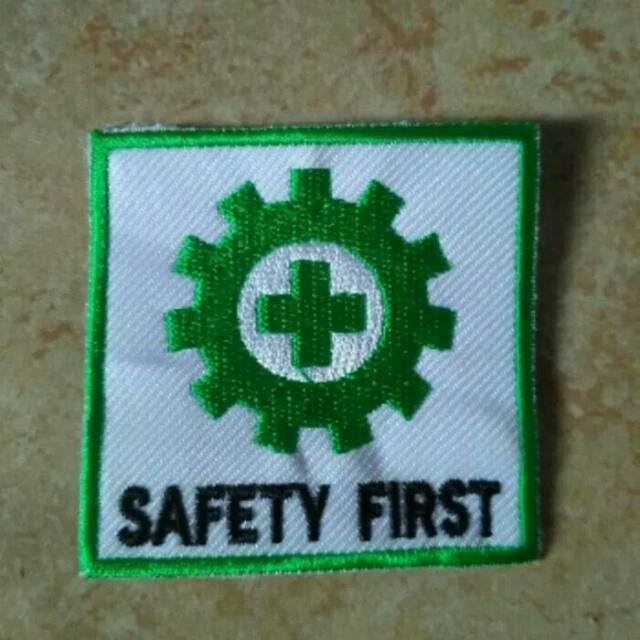 Uk safety embroidered Logo 6x6 cm | Shopee Philippines