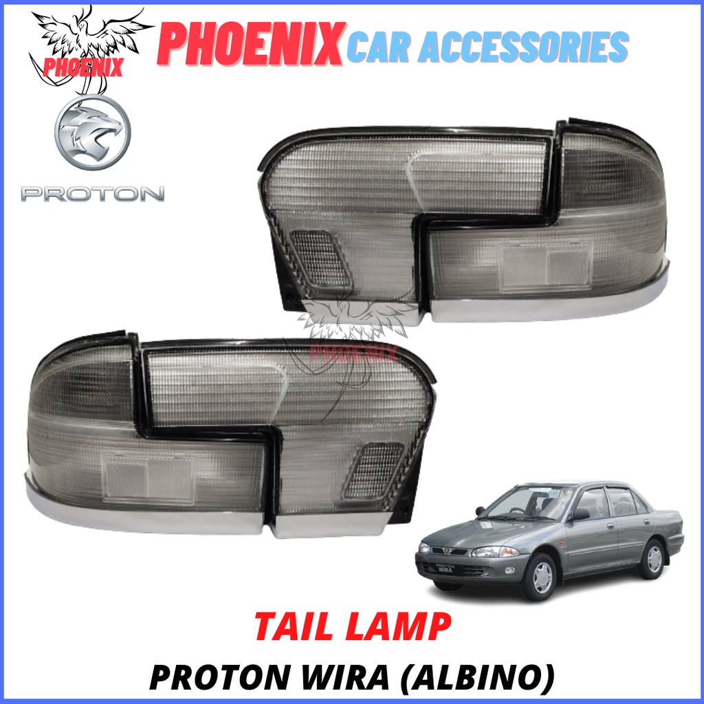 FULL SET PROTON WIRA ALBINO TAIL LAMP (BONET + BODY) LIGHT LAMPU ...