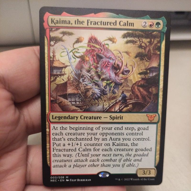 MTG Kaima of fractured Calm nm | Shopee Philippines
