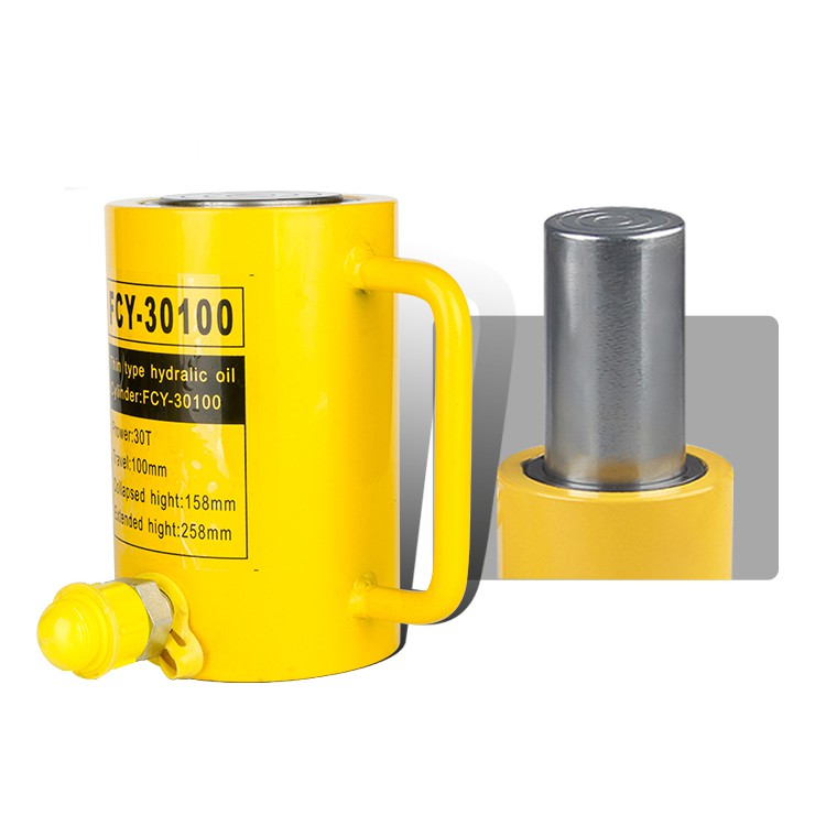 Long type hydraulic cylinder FCY-30100 Output 30T stroke 100mm with CP-700 pump | Shopee Philippines